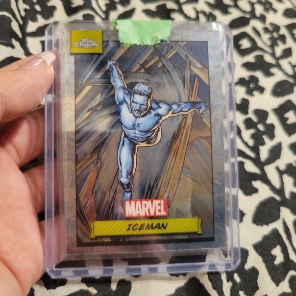 Marvel | Other | Marvel Iceman Trading Card | Poshmark